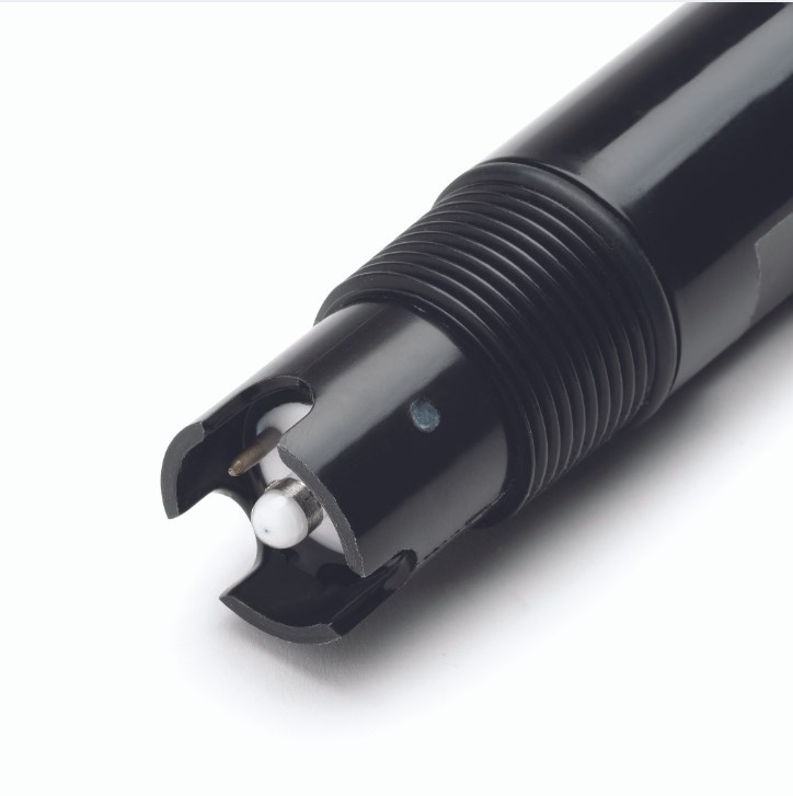 Flat tip ORP process smart probe with platinum sensor, ceramic junction ...